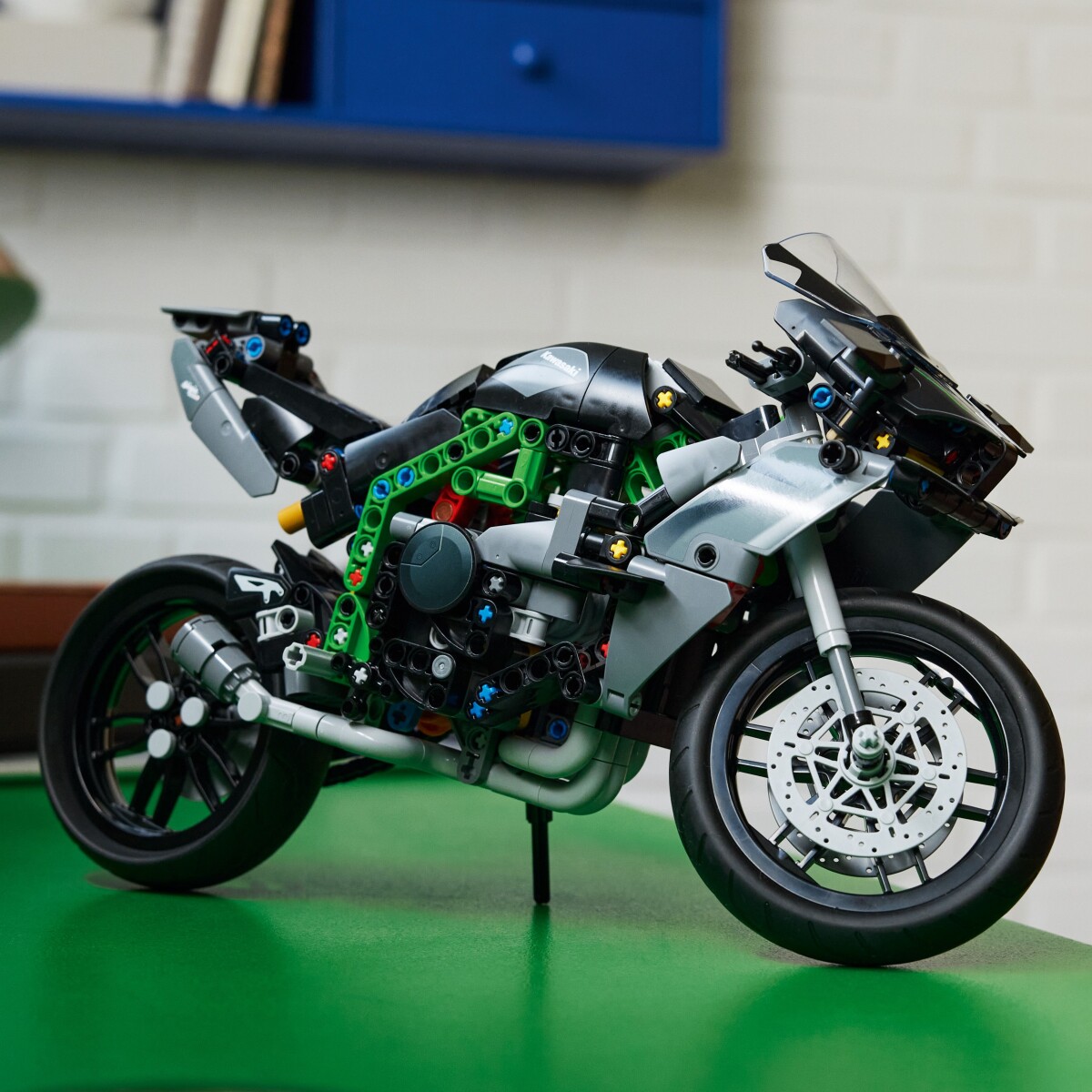Køb Lego Technic - Kawasaki Ninja H2r Motorcykel - 42170 - Gucca.dk