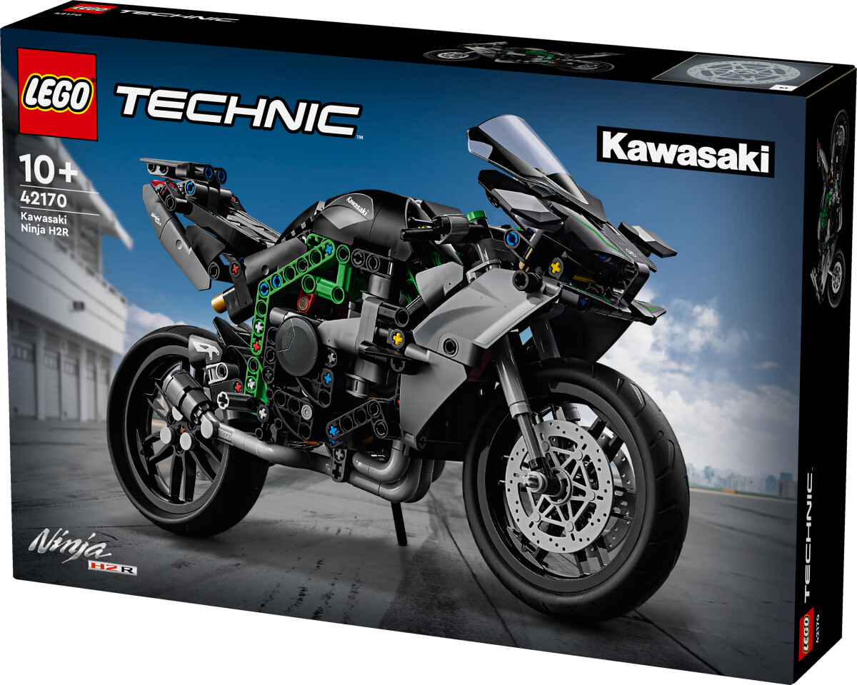 Lego Technic - Kawasaki Ninja H2r Motorcykel - 42170 | Se tilbud og køb ...