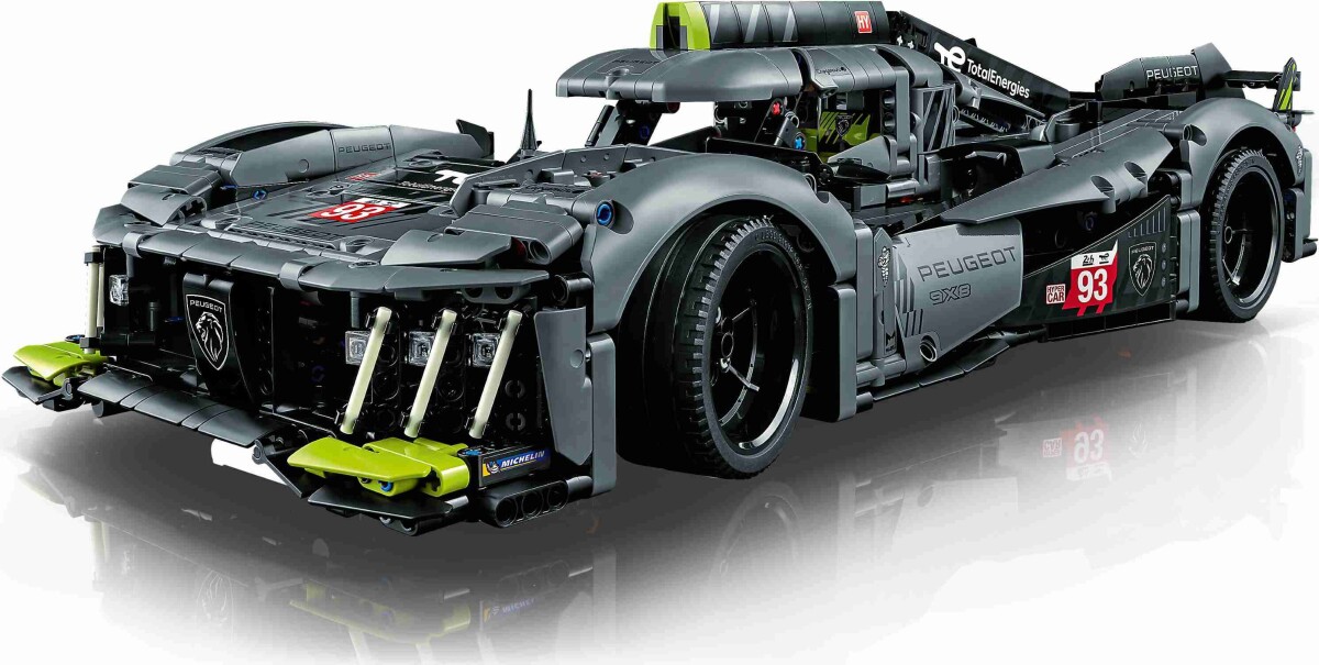 Lego Technic - Peugeot 9x8 24h Le Mans Hybrid Bil - 42156 | Se tilbud ...