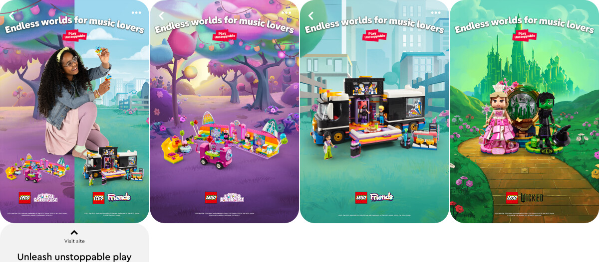 Lego Wicked - Figurer Af Elphaba Og Glinda - 75682 | Se tilbud og køb ...