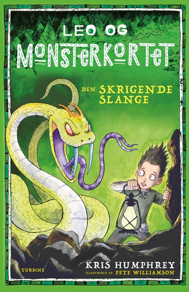 Leo Og Monsterkortet 4: Den Skrigende Slange af Kris Humphrey - Hardback Bog - Gucca.dk