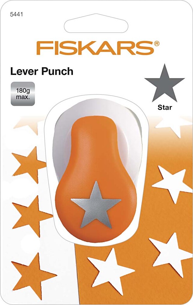 Køb Fiskars - Lever Punch - Stansejern Til Papir Og Karton - Stjerne ...