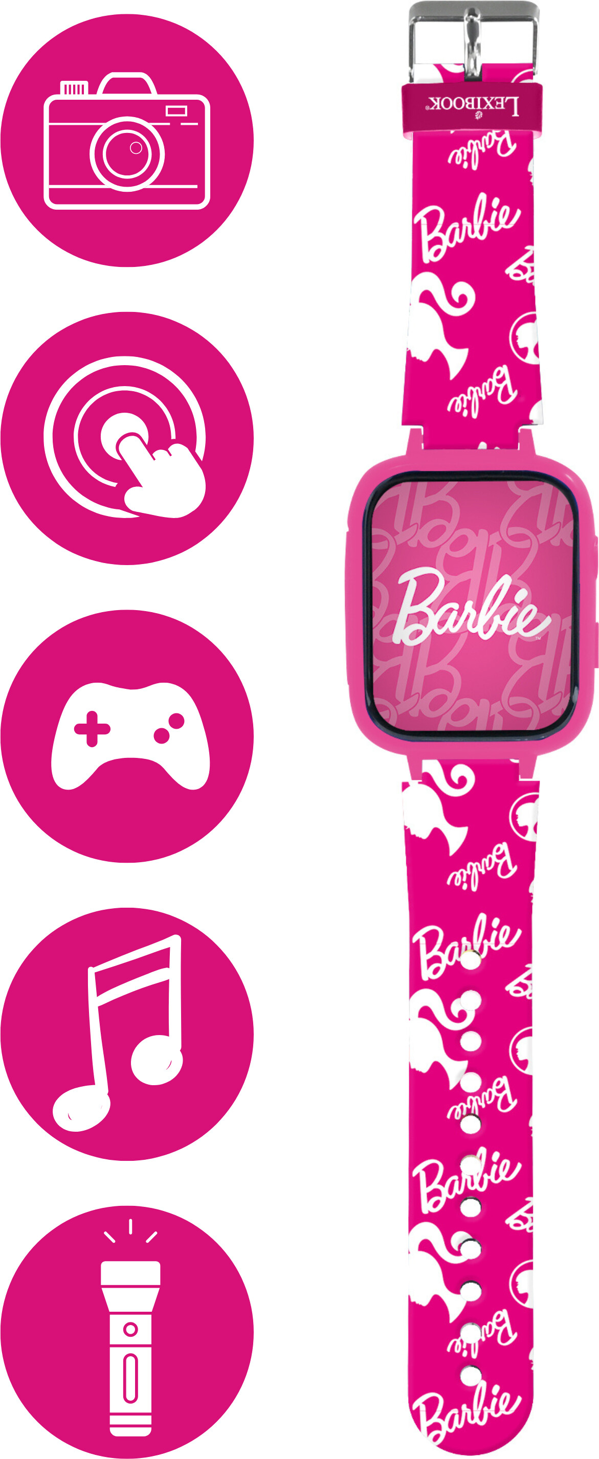 Lexibook - Barbie - Smartwatch Til Børn - 8 Gb Hukommelseskort | Se ...