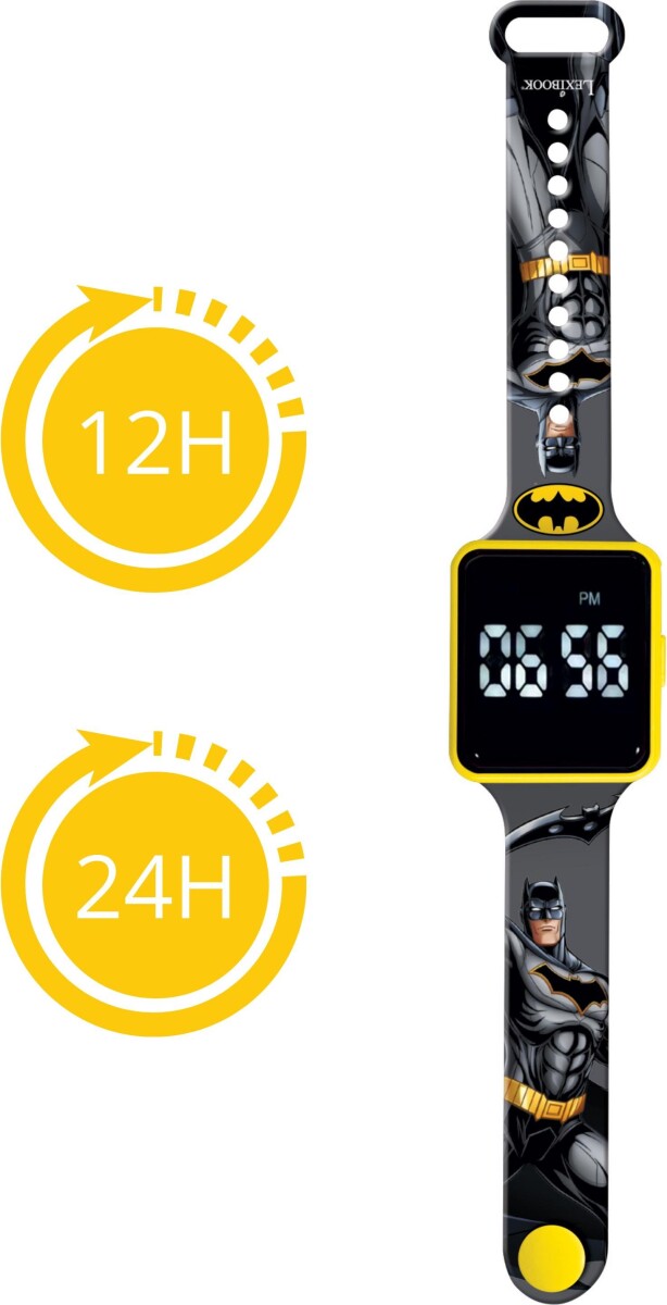 Køb Batman - Ur - Digitalt Led Armbåndsur Til Børn - Lexibook - Gucca.dk