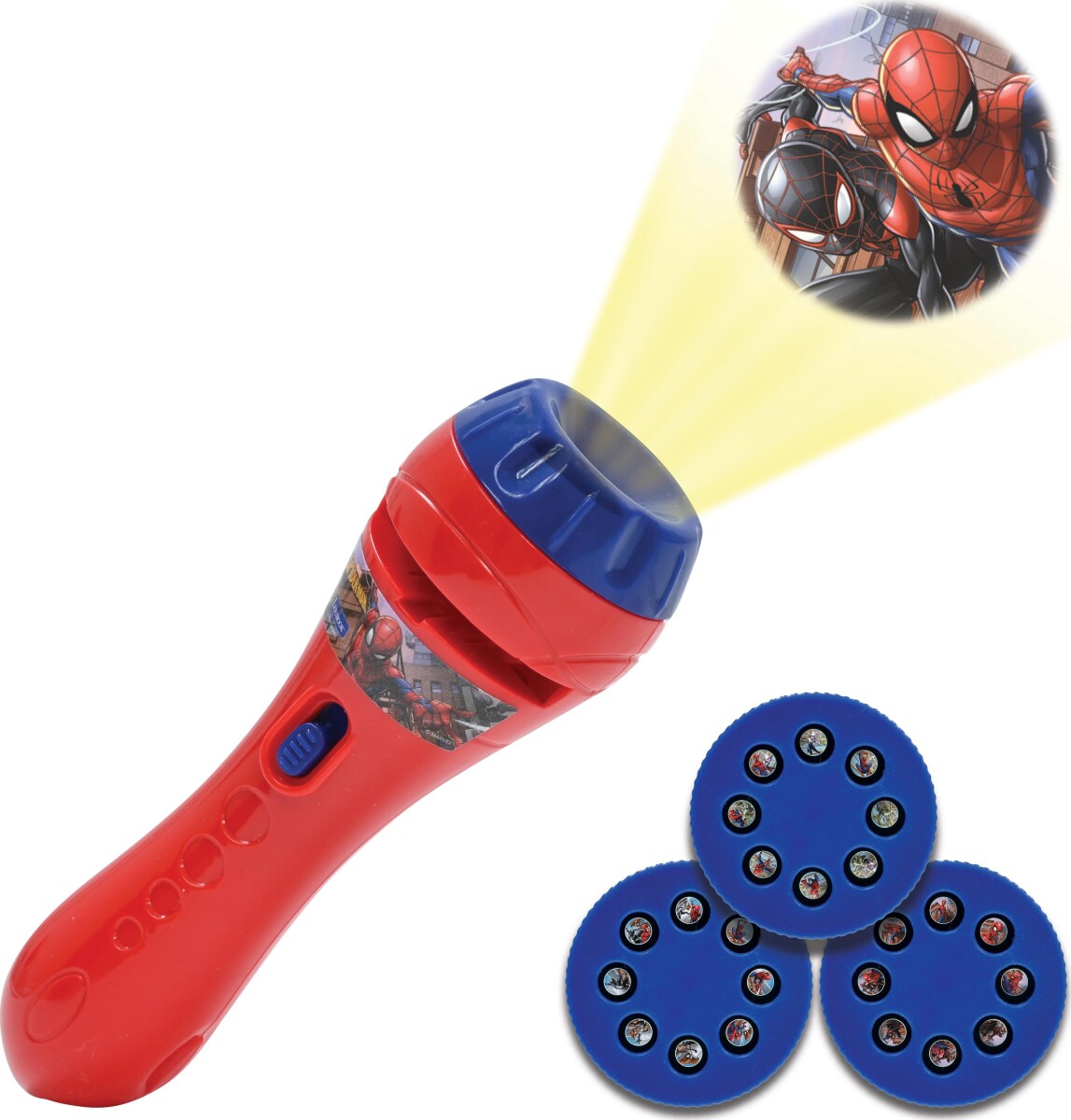 Køb Lexibook - Spiderman - Stories Projektor Og Lommelygte Til Børn ...