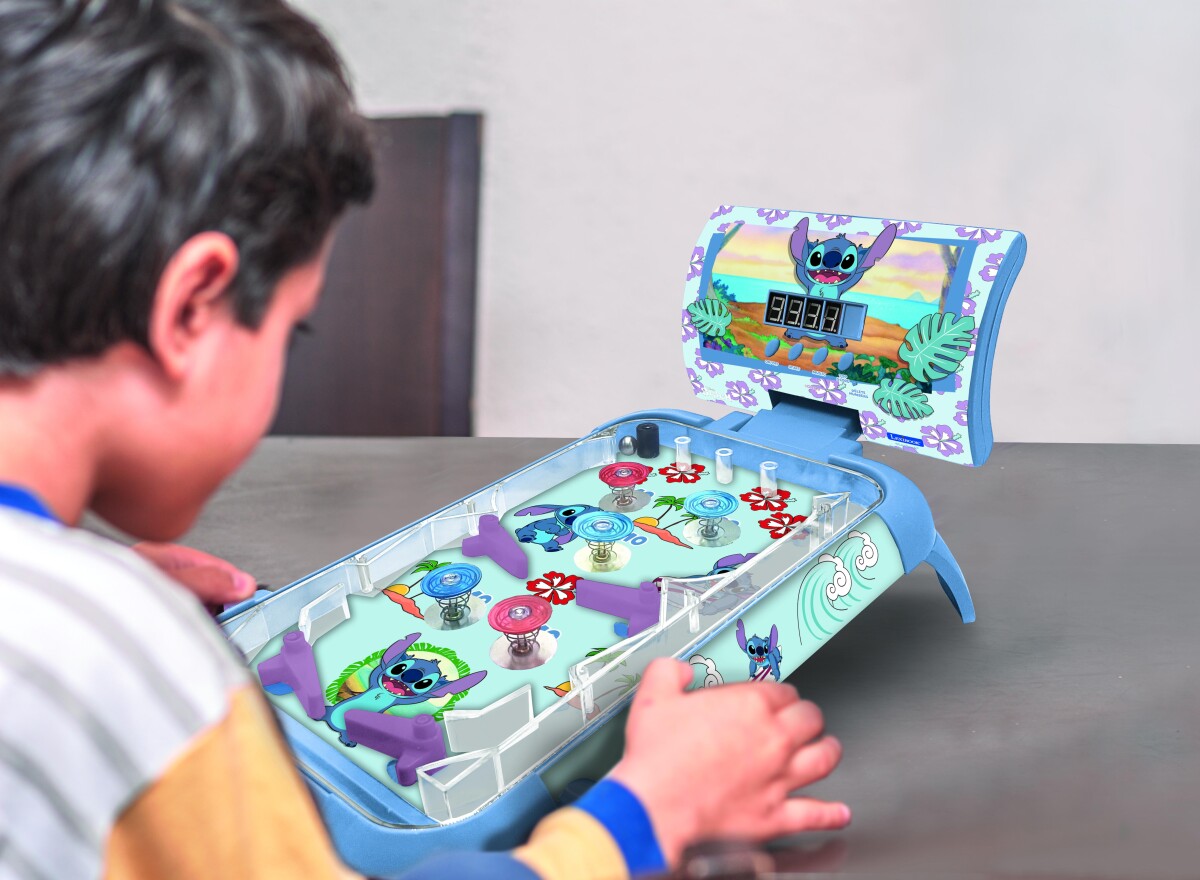 Stitch - Flippermaskine Til Børn - Elektronisk Pinball - Lexibook | Se ...