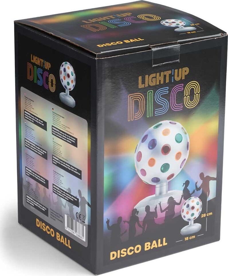 Light - Up - Disco Kugle 28cm | Se tilbud og køb på Gucca.dk