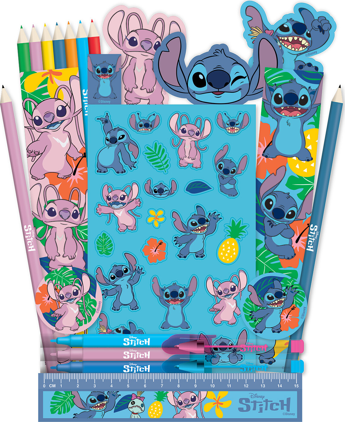 Køb Lilo & Stitch Stationery Advent Calendar 2025 fra Pyramid ...