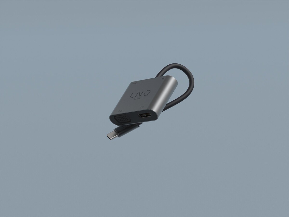 Linq - Usb-c Multi Hub - 4 Porte | Se tilbud og køb på Gucca.dk