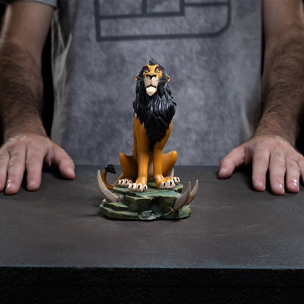 Lion King - Scar Statue Art Scale 1/10 | Se tilbud og køb på Gucca.dk