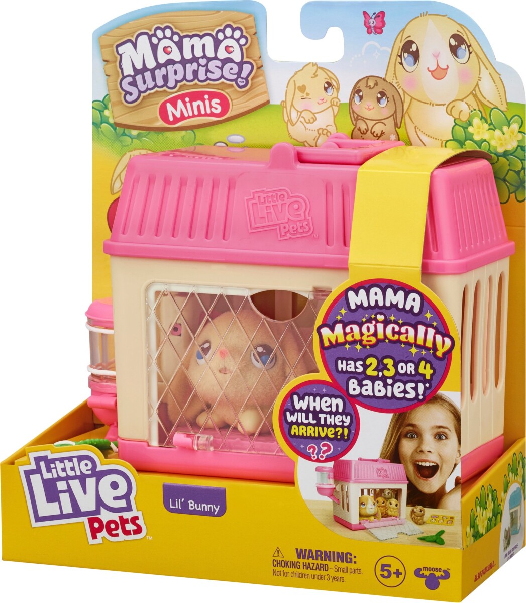 Little Live Pets - Mama Surprise Minis - Interaktiv Dyr - Assorteret ...