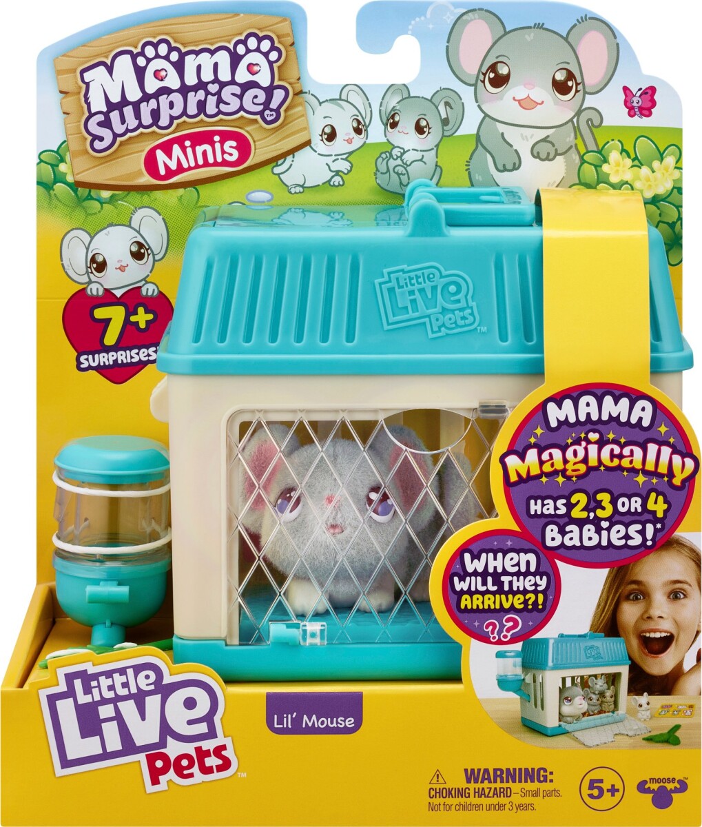 Little Live Pets - Mama Surprise Minis - Interaktiv Dyr - Assorteret ...