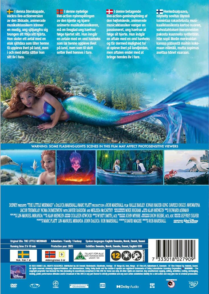 Den Lille Havfrue / The Little Mermaid - 2023 Live Action Film - Disney ...