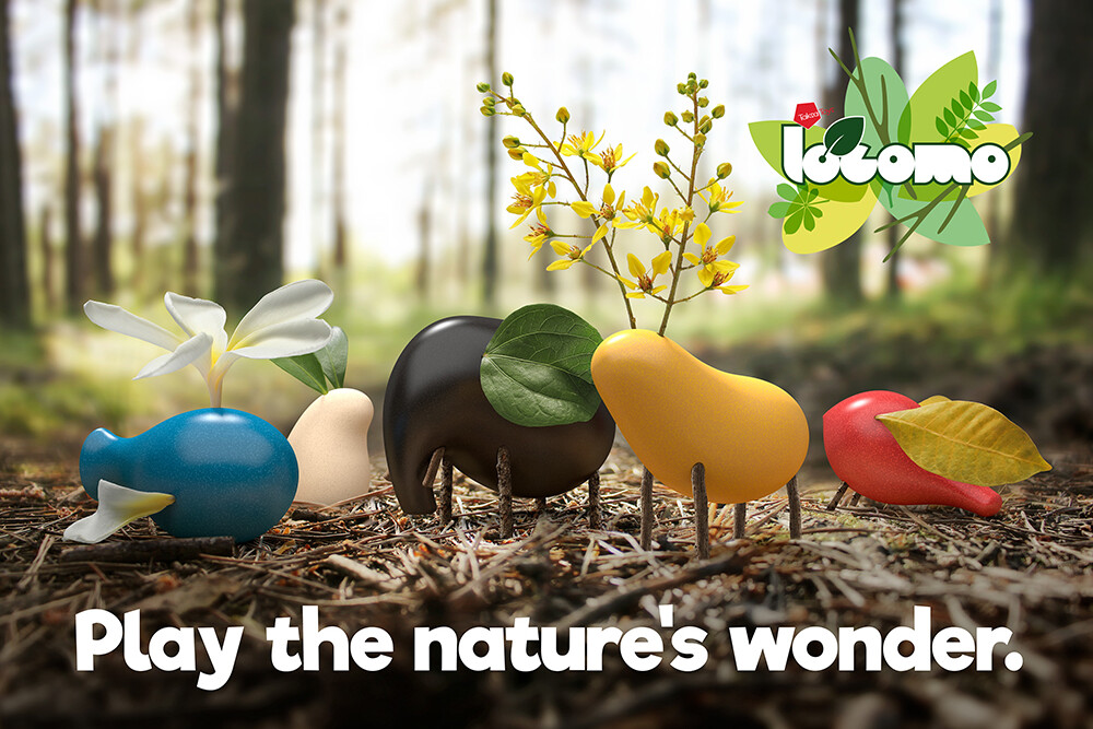 Køb Locomo - Becky - Natur - Gucca.dk