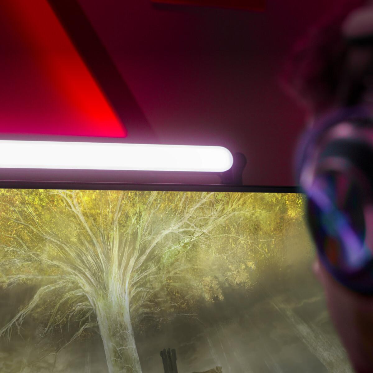 Logitech G - Litra Beam Lx Dual-sided Rgb Streaming Key Light | Se ...