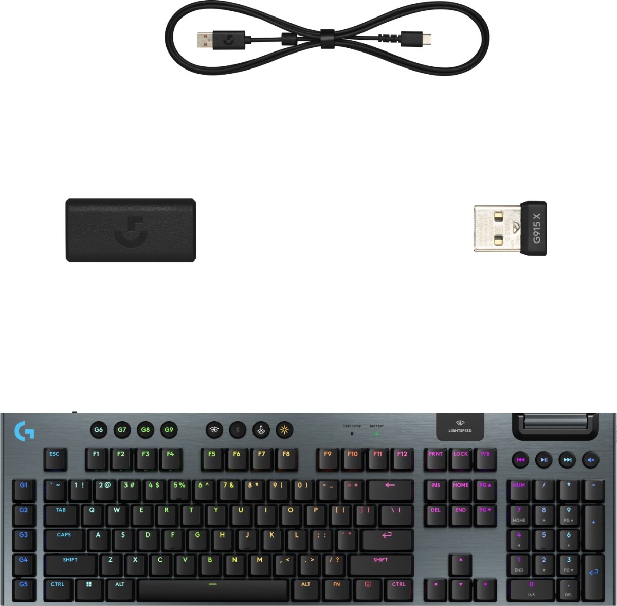 Logitech - G915 X Lightspeed Low-profile Wireless Gaming Keyboard | Se ...