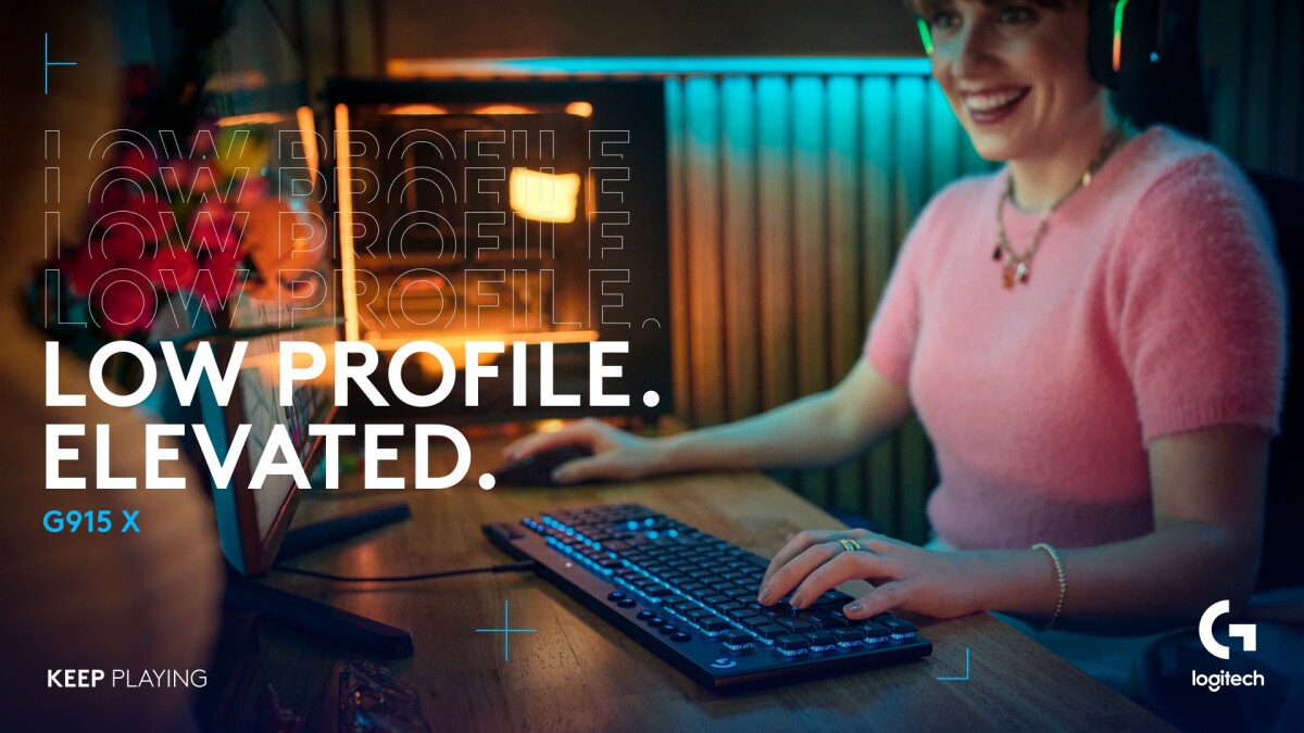 Logitech - G915 X Low-profle Wired Gaming Keyboard | Se tilbud og køb ...