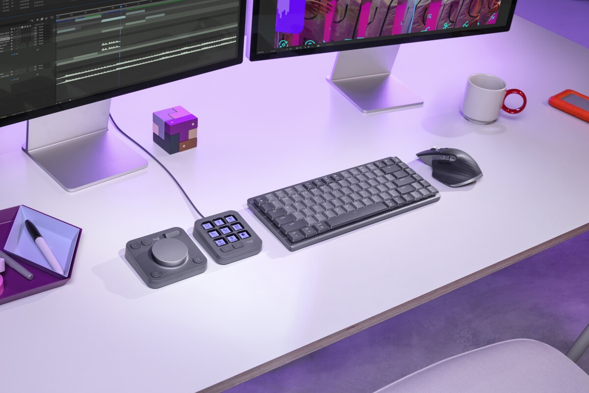 Køb Logitech - Mx Creative Console - Graphite - Gucca.dk