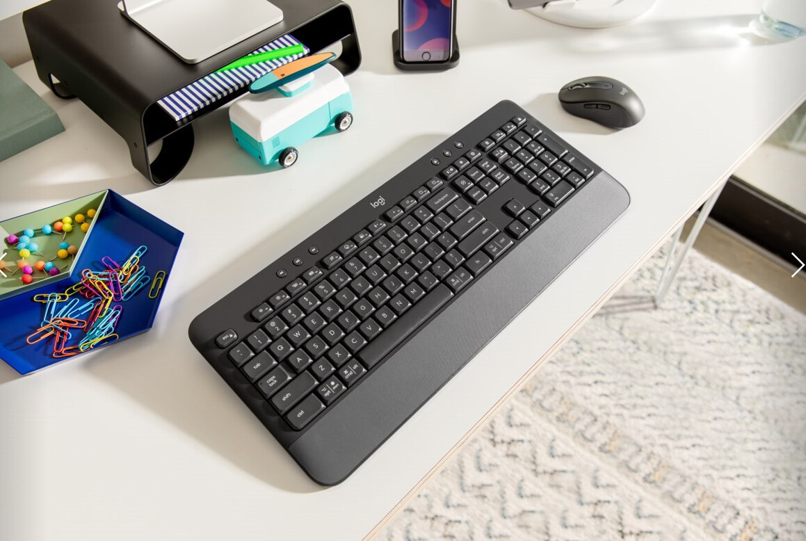 Logitech Signature K650 - Trådløst Tastatur - Sort - Nordisk | Se ...