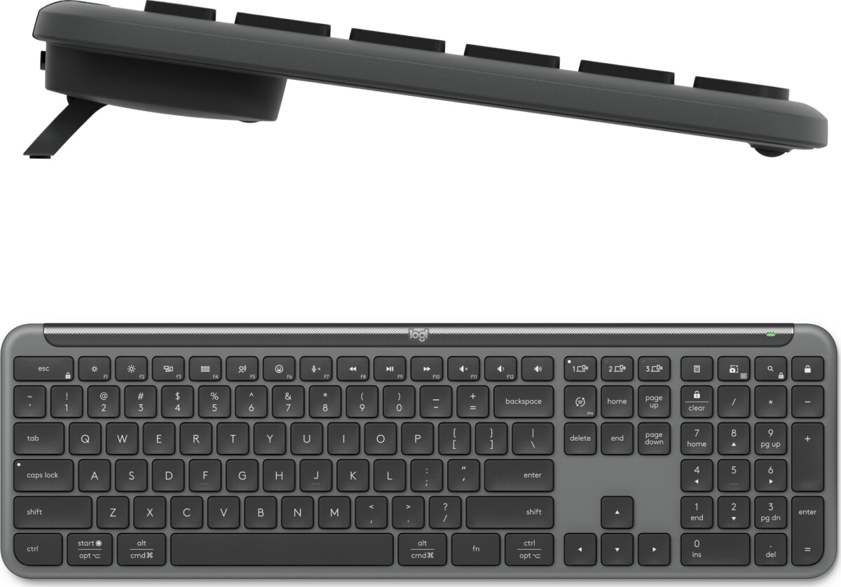 Køb Logitech - Signature Slim Wireless Keyboard And Mouse Combo Mk950 ...