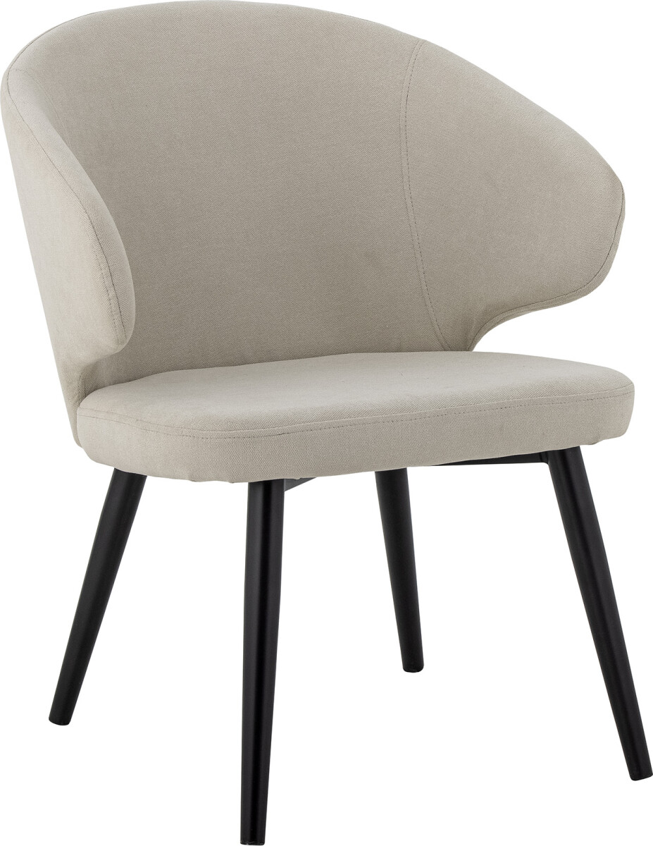 Køb Creative Collection - Loon Loungestol - Natur - Polyester Stof ...