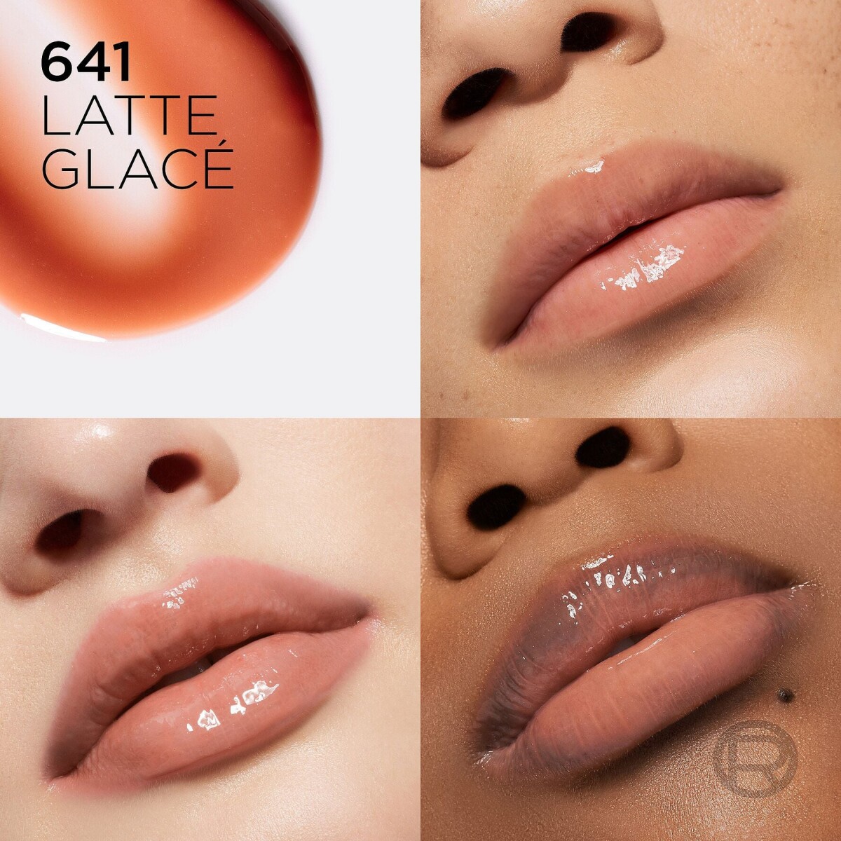 Køb L'oréal Paris - Plump Ambition Hyaluron Lip Oil - 641 Latte Glace ...