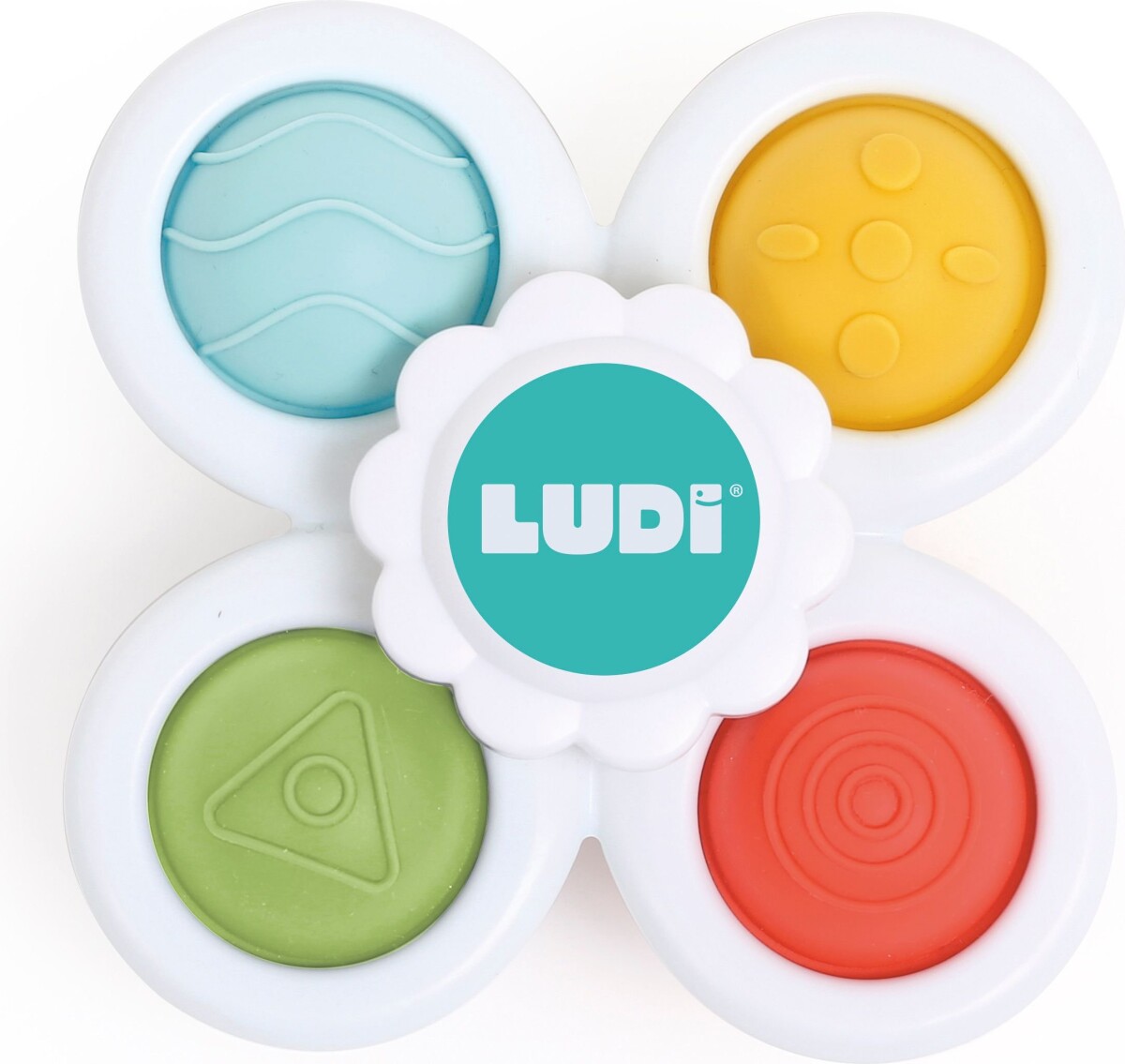 Ludi - Legesæt Med Aktivitetslegetøj - Puttekasse, Tårn Og Spinner | Se ...