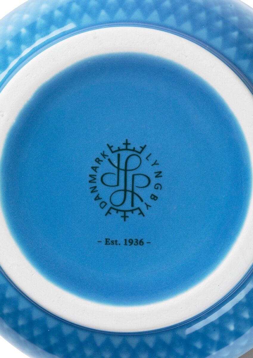 Køb Lyngby Porcelæn - Rhombe Color Porcelænsvase 20 Cm - Blå - Gucca.dk