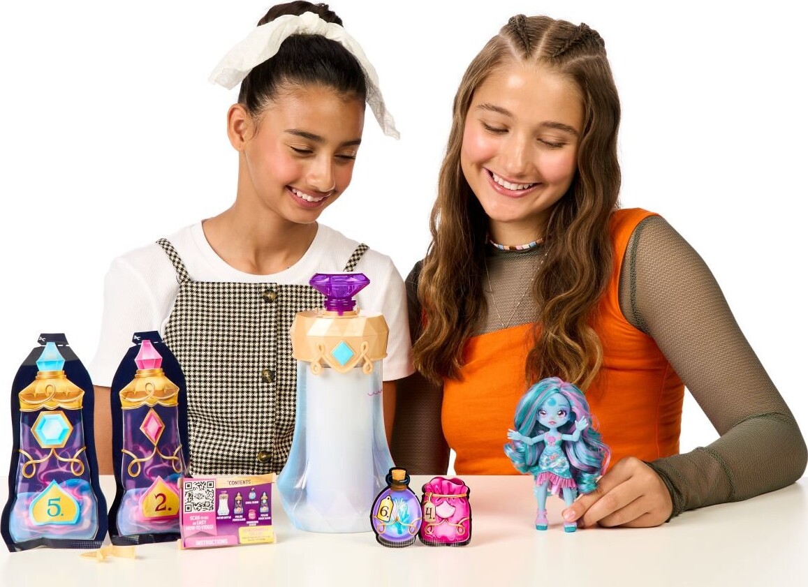 Magic Mixies - Pixlings Dukke - Marena - Aqua - Series 1 | Se tilbud og ...