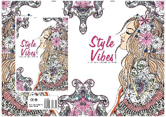 Malebog A4 Style Vibes 32 Sider - - Gucca.dk