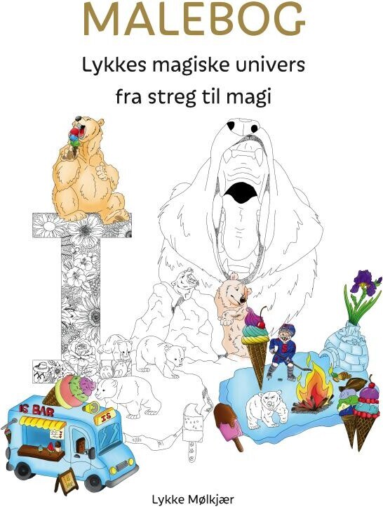 Køb Malebog af Lykke Mølkjær - paperback - Gucca.dk