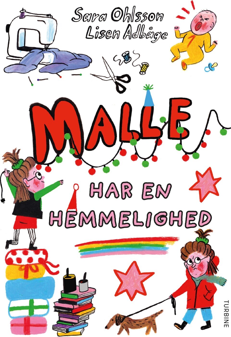 Malle Har En Hemmelighed af Sara Ohlsson - Hardback Bog - Gucca.dk