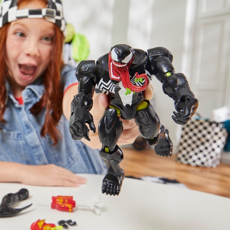 Marvel - Spider-man Venom Mix Mashers Actionfigur | Se tilbud og køb på ...