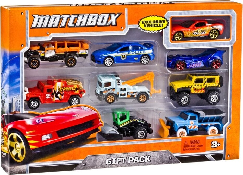 Matchbox Biler - Sæt Med 9 Legetøjsbiler | Se tilbud og køb på Gucca.dk