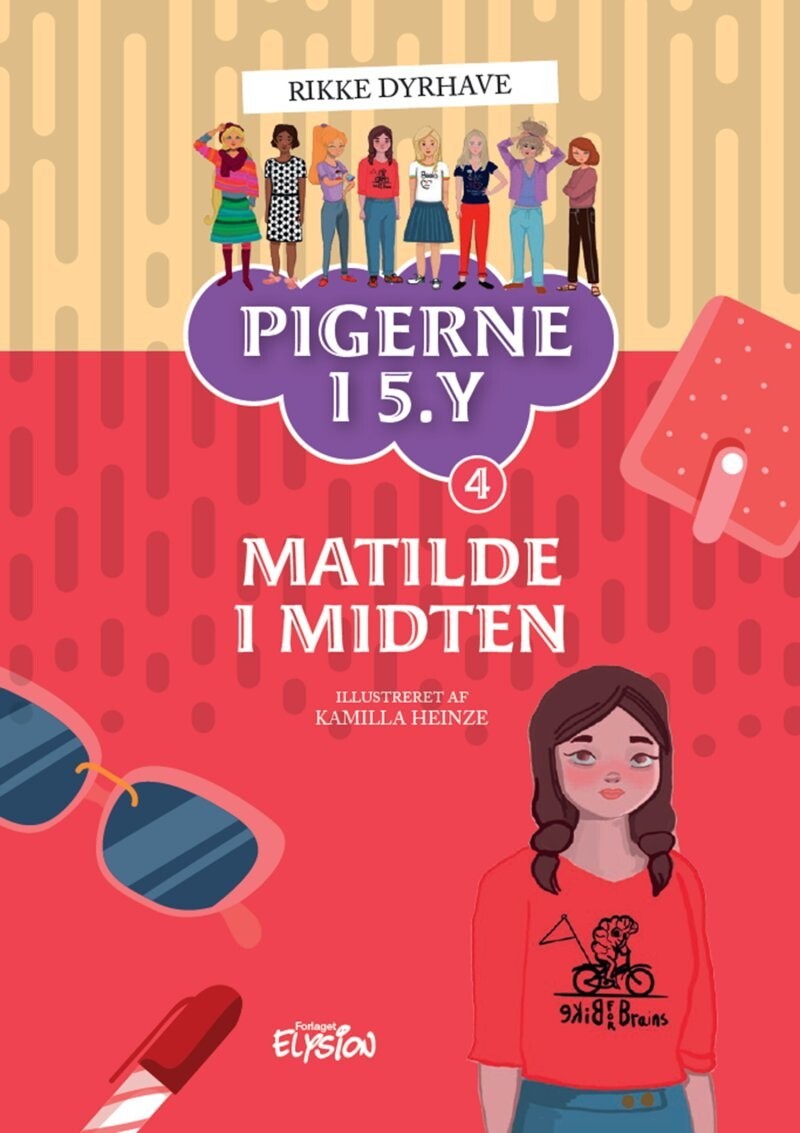 Køb Matilde I Midten af Rikke Dyrhave - bog hardback - Gucca.dk