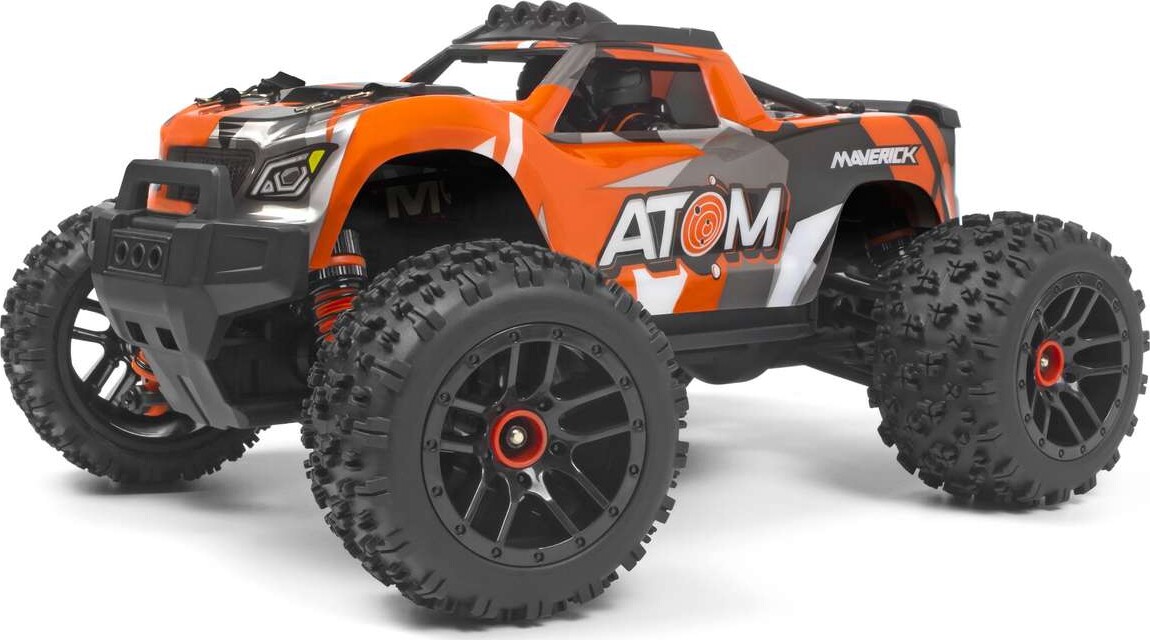 Maverick - Rc Atom Fjernstyret Truck - 1:18 - Orange - Mv150502 | Se ...