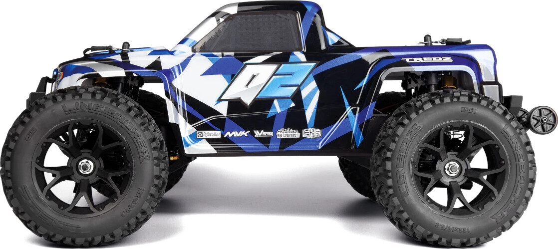 Køb Maverick - Rc Quantum 2 Fjernstyret Monster Truck - 1:10 - Blå ...