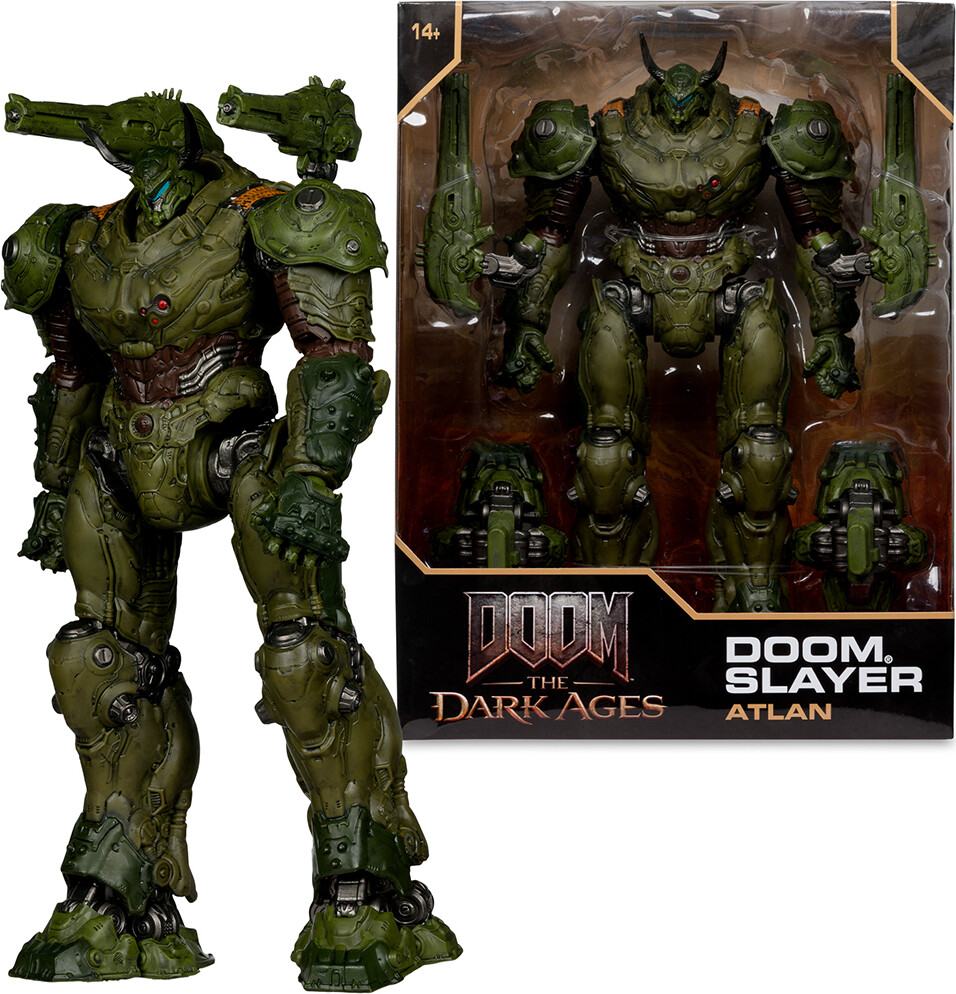 Mcfarlane Toys - Doom Slayer Atlan - Doom: The Dark Ages - Figure | Se ...