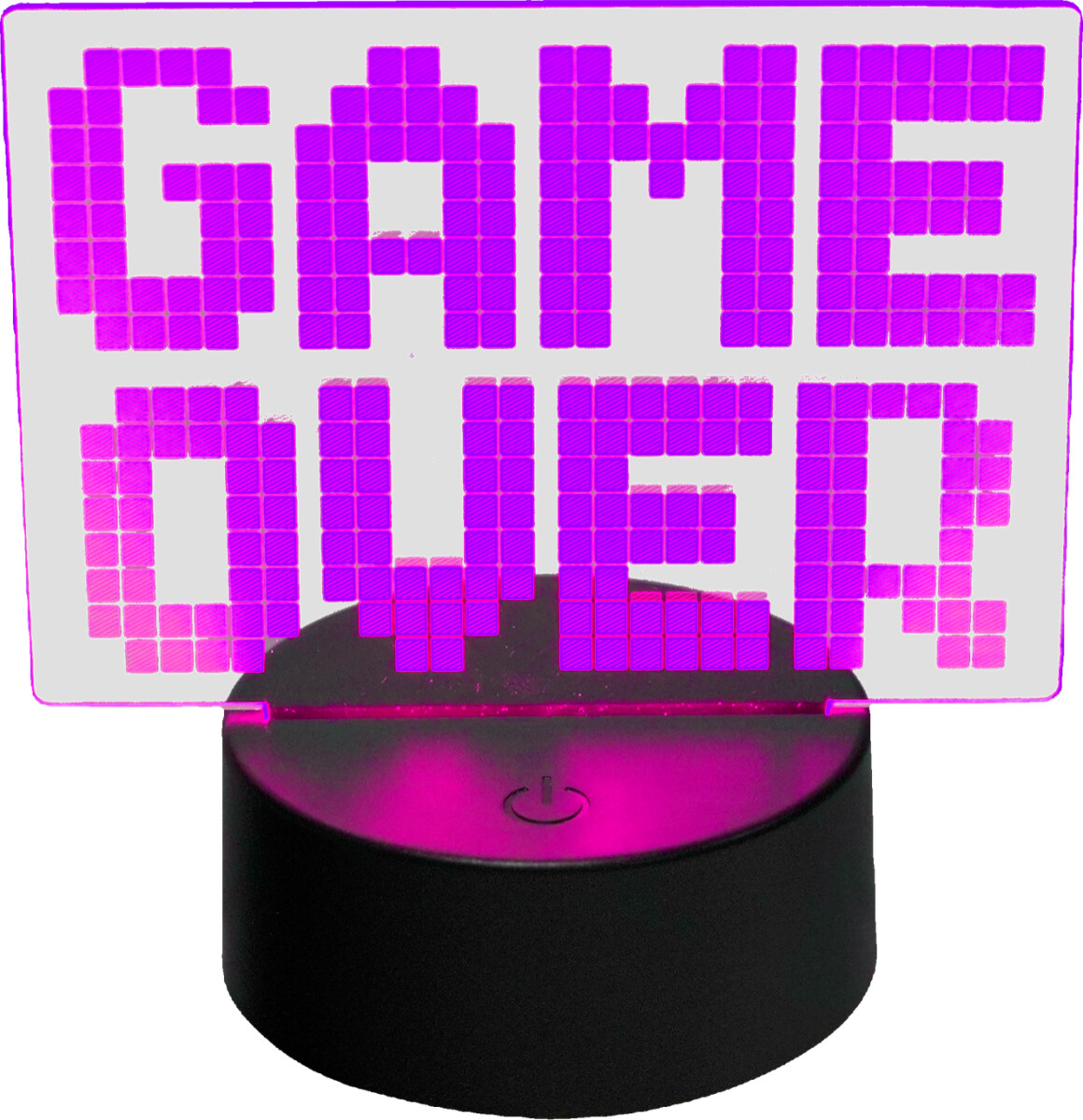 Køb Mecharite - 3d Lampe - Game Over - Gucca.dk