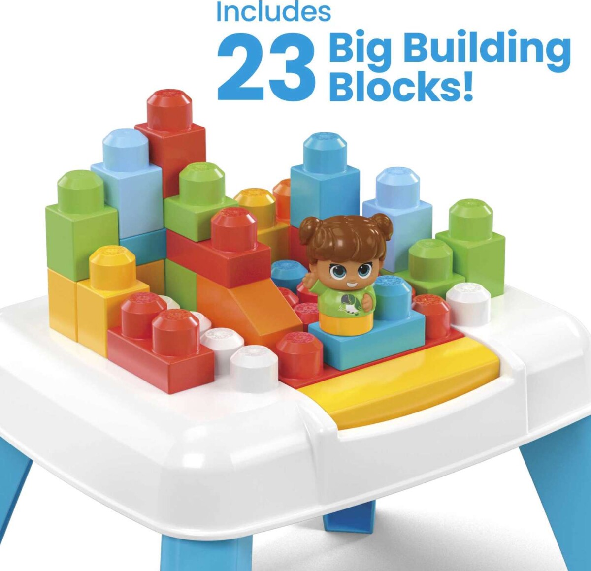 Køb Mega Bloks - Build N Tumble - Bord Med Byggeklodser Til Børn fra ...