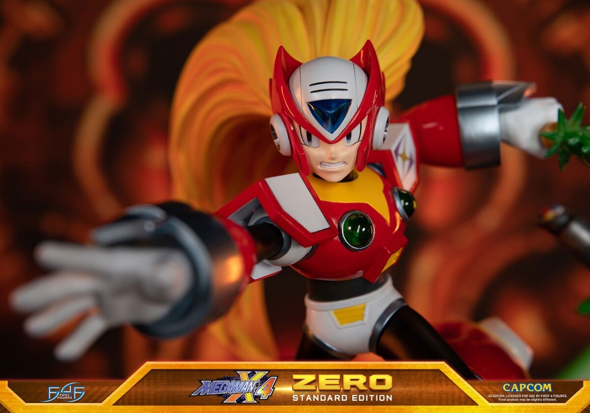 Køb Mega Man X - Zero - Resin Statue fra First 4 Figures - Gucca.dk