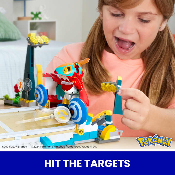 Køb Mega Pokémon Byggesæt - Training Stadium - 1101 Dele fra Mattel ...