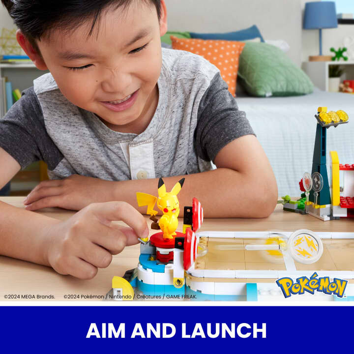 Køb Mega Pokémon Byggesæt - Training Stadium - 1101 Dele fra Mattel ...