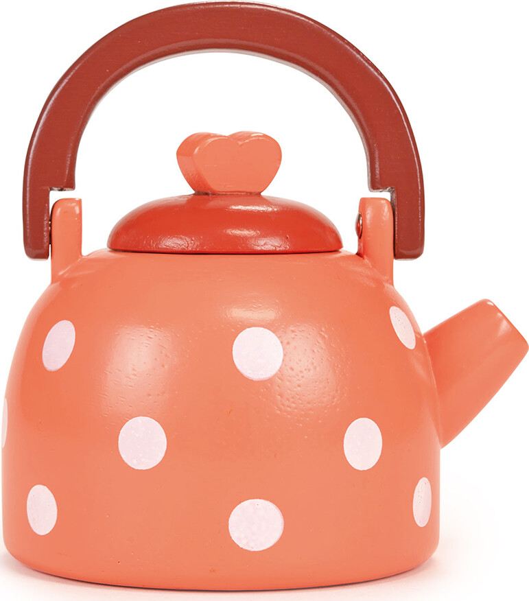 Køb Legetøjs Kedel Med Prikker Til Børn - Træ - Mentari - Gucca.dk