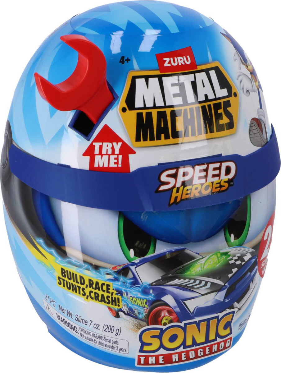 Zuru Metal Machines - Sonic The Hedgehog - Speed Heroes | Se tilbud og ...