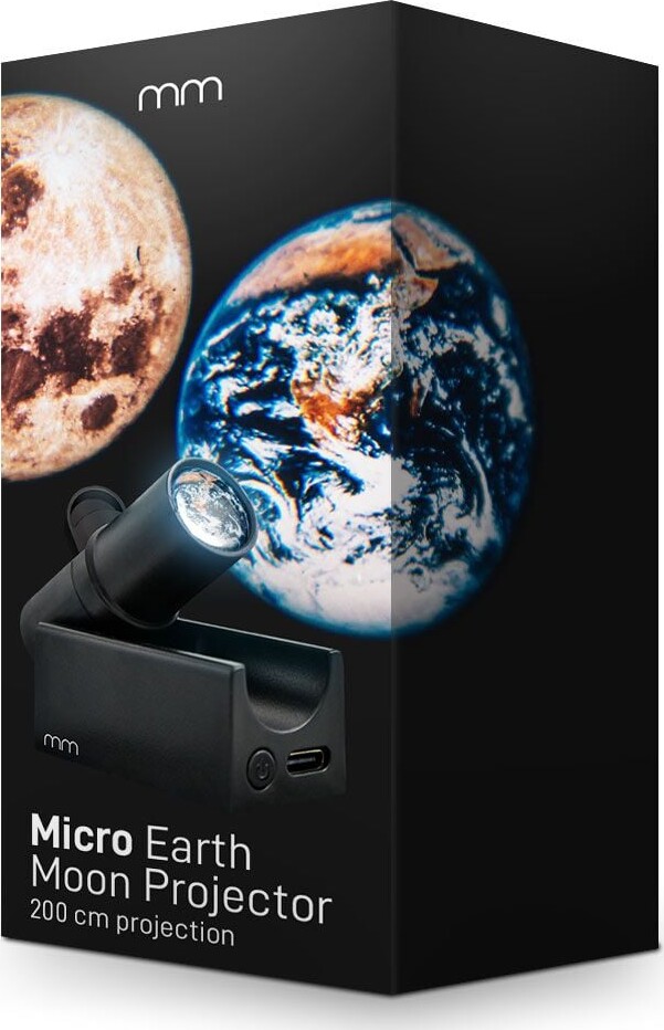Micro Earth Moon Projector | Se tilbud og køb på Gucca.dk