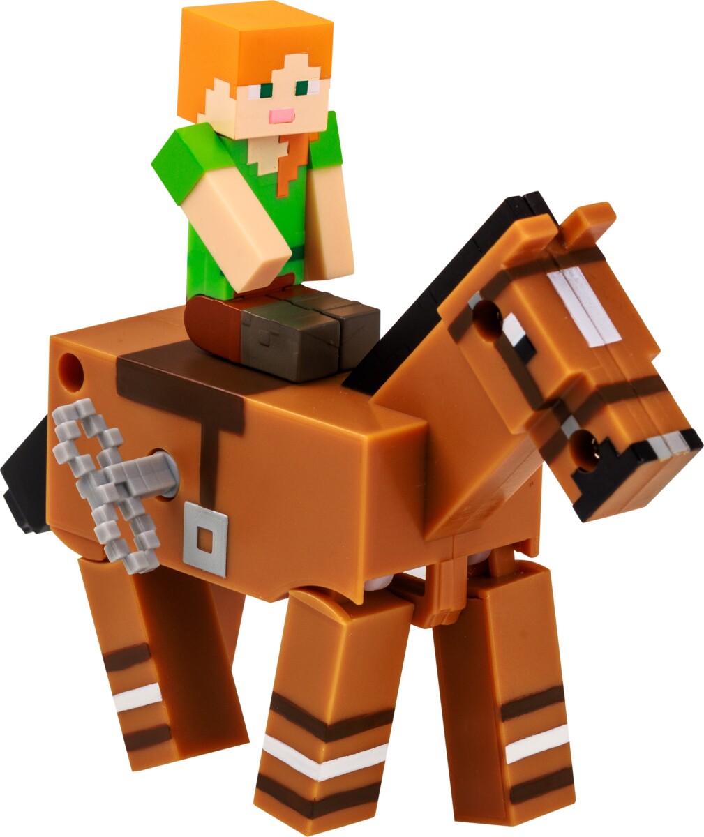 Køb Minecraft - 3D Wind-Up Toy - Horse fra Mojang - Gucca.dk