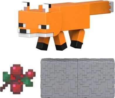 Køb Minecraft - Fox - Biome Builds Figur - Ræven Renard - 8 Cm fra ...