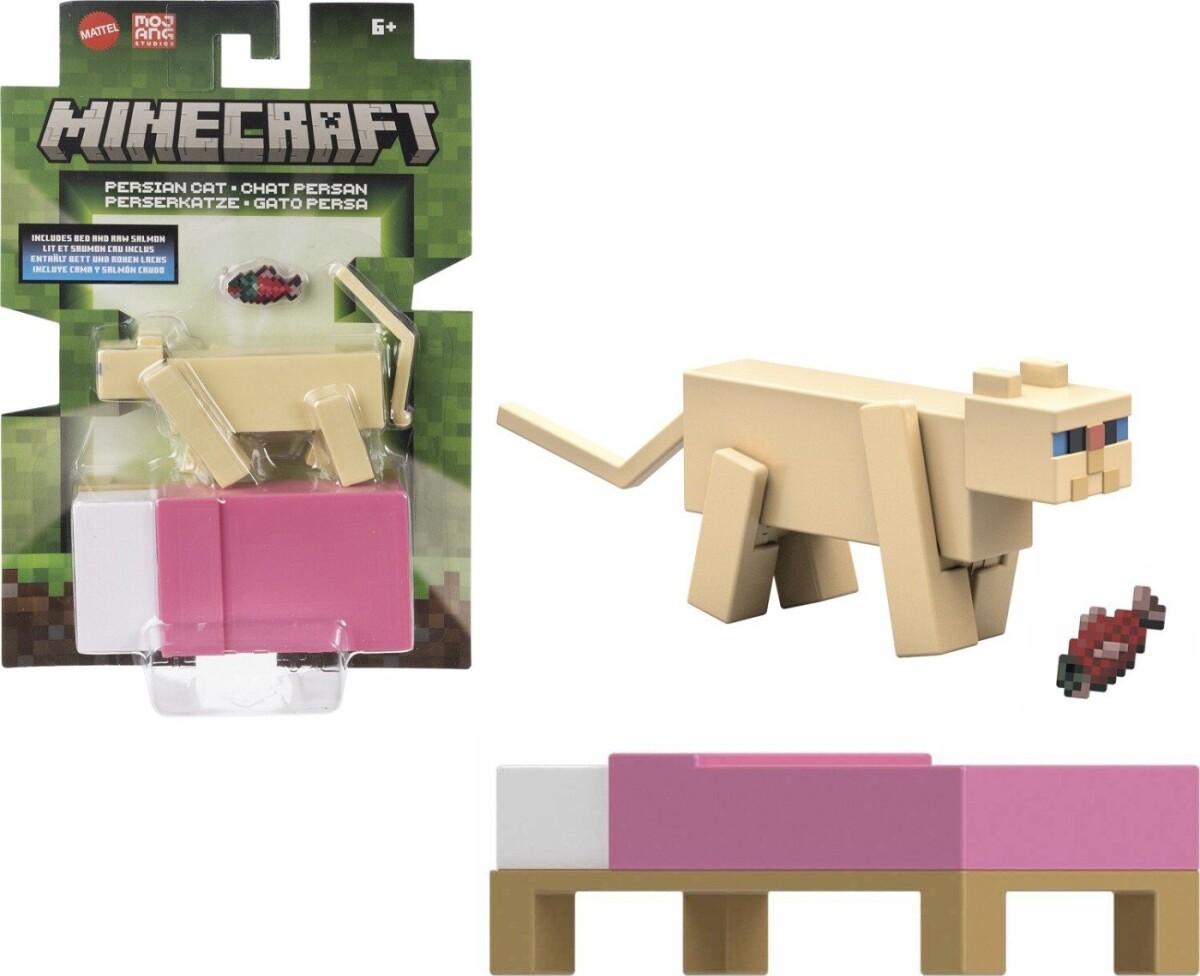 Minecraft - Figur - Biome Builds - 8 Cm - Persian Cat | Se tilbud og ...