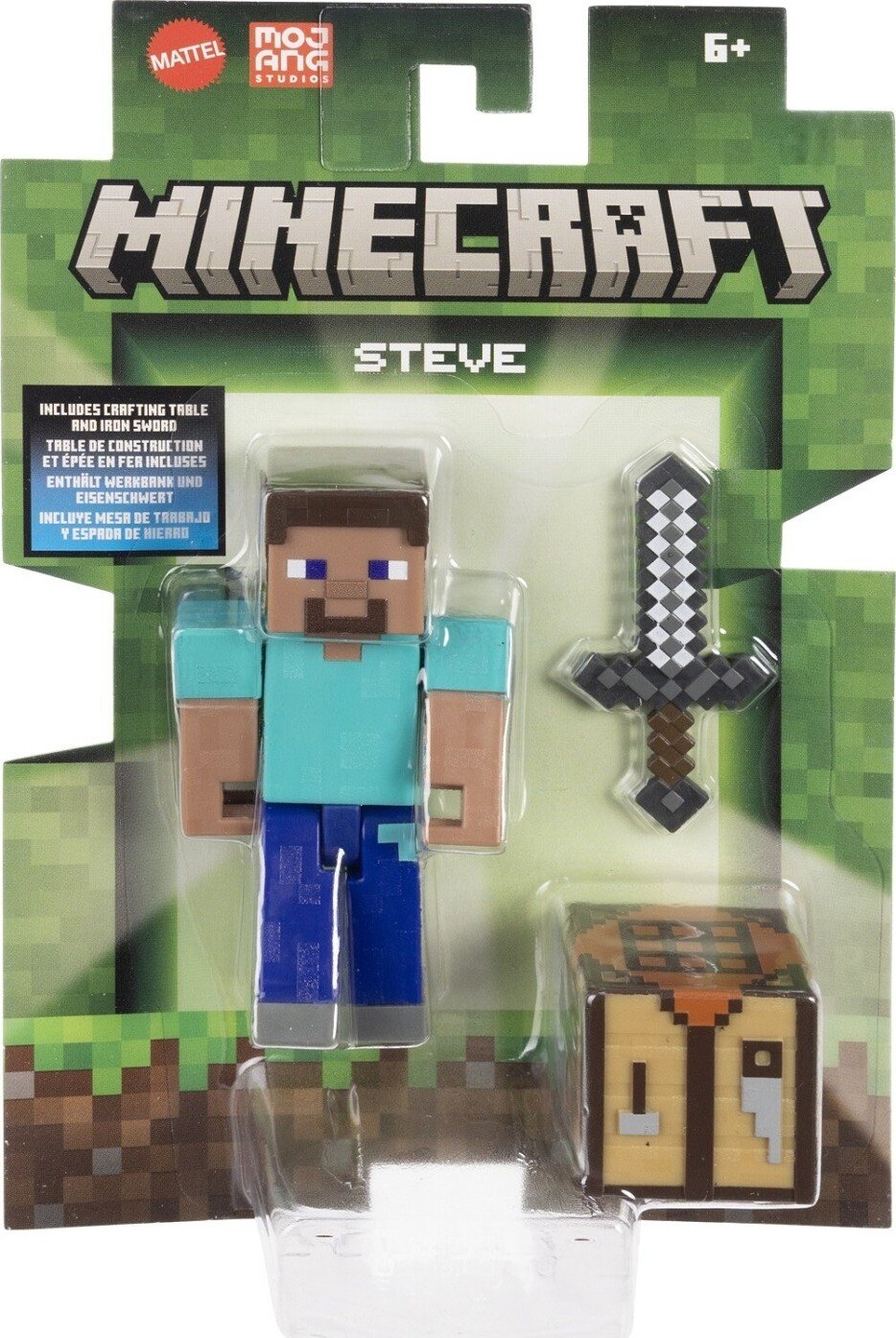Minecraft - Figur - Biome Builds - 8 Cm - Steve | Se tilbud og køb på ...